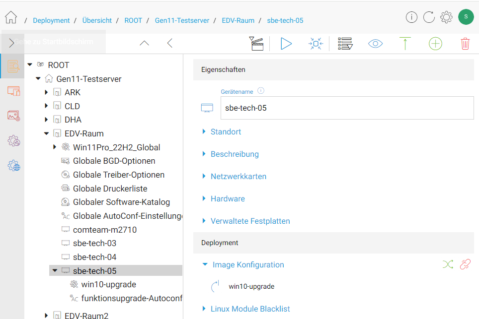 Windows Funktions Upgrade - Dokumentation